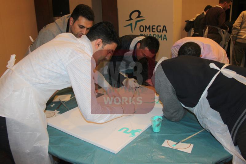 Omega Pharma – Logo Tablosu – M3 Works Takım Aktiviteleri ve Motivasyon ...