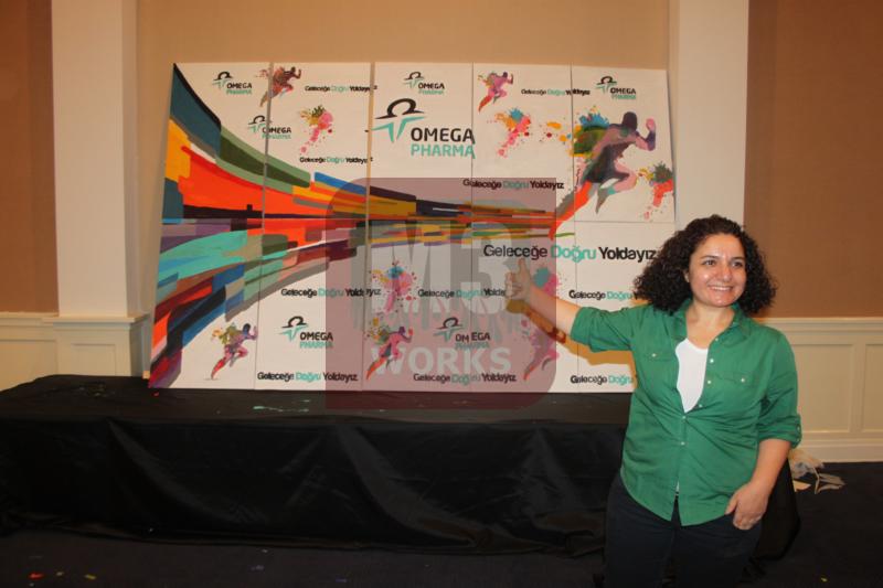 Omega Pharma – Logo Tablosu – M3 Works Takım Aktiviteleri ve Motivasyon ...