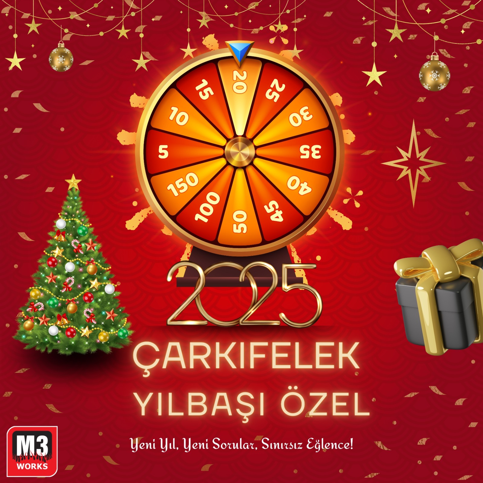 çarkıfelek - M3 Works Takım Aktiviteleri ve Motivasyon Atölyeleri